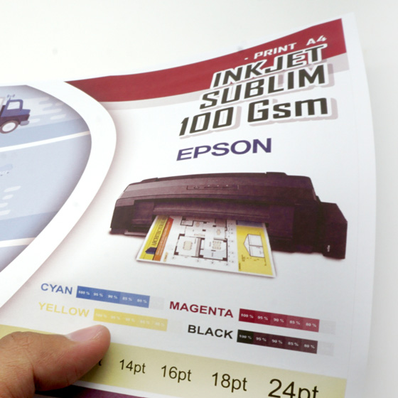 Inkjet 100 Gsm A4 Sublim | Printmu