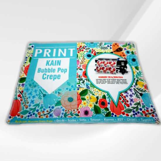 Kain Bubble Pop Crepe | Printing Online Terlengkap