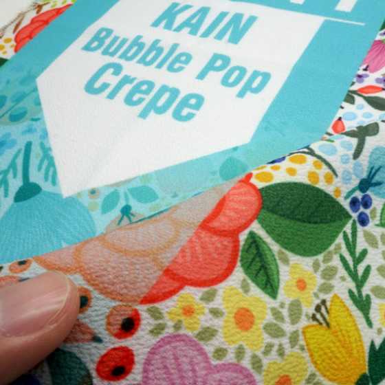 Kain Bubble Pop Crepe | Printmu