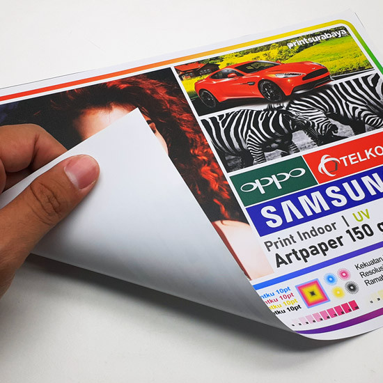 Print UV Art Paper 150gsm Custom | Printmu